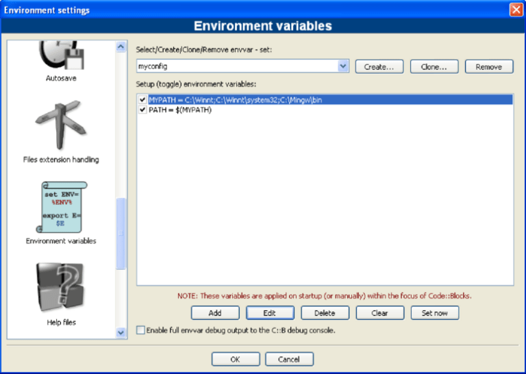 Praca z IDE Code::Blocks