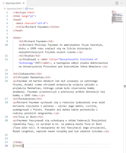 Akapity HTML, Nagłówki Hx, Wcięcia w Tekście, Łamanie Wierszy - Kompleksowe Wyjaśnienie - Shebang